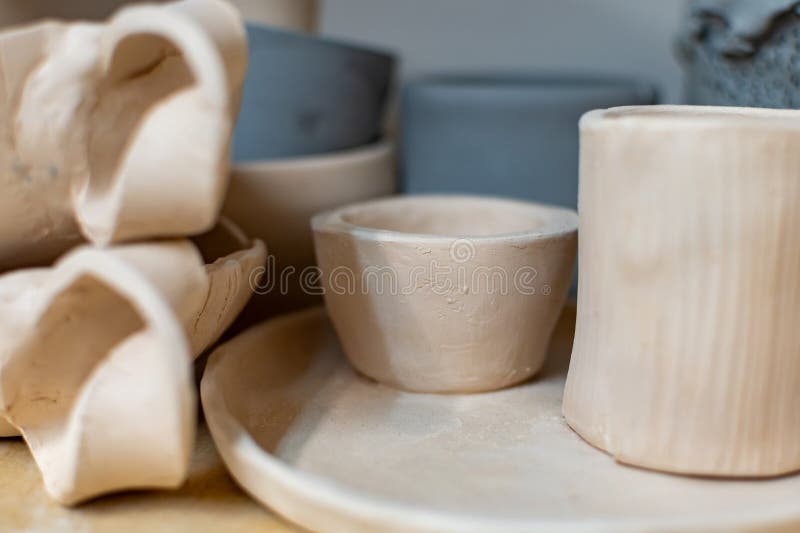 Samples of Ceramic Art Objects and Tabelware during Workshop in Art ...
