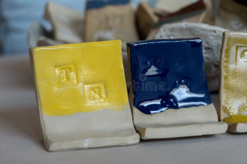 Samples of Ceramic Art Objects and Tabelware during Workshop in Art ...