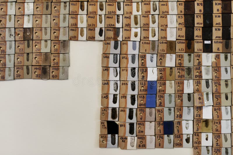 Samples of Wall Coatings Panels and Downpipes Stock Image - Image of ...