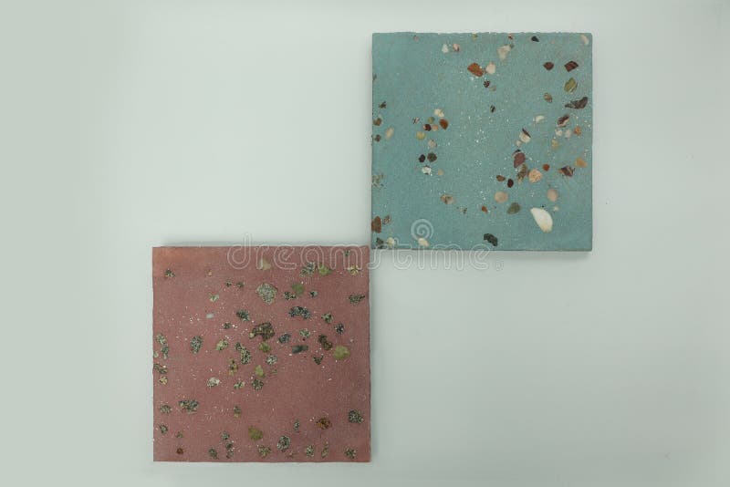 Structured Beautiful Concrete Slabs for Street Paving Paths Pink and ...