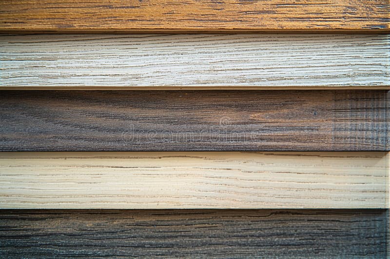 Samples of Decorative Wooden Panels Showing Different Colors and ...