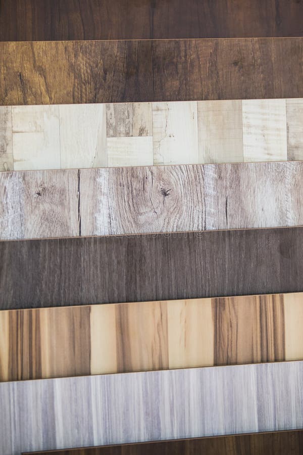 Samples of Different Color Palette for Wooden Floor in the Building ...