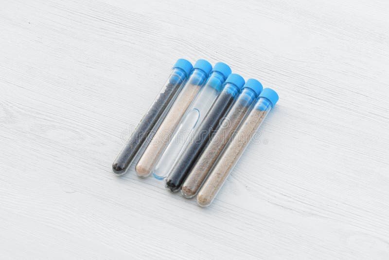 Various types of soil stock photo. Image of land, sand - 182642598