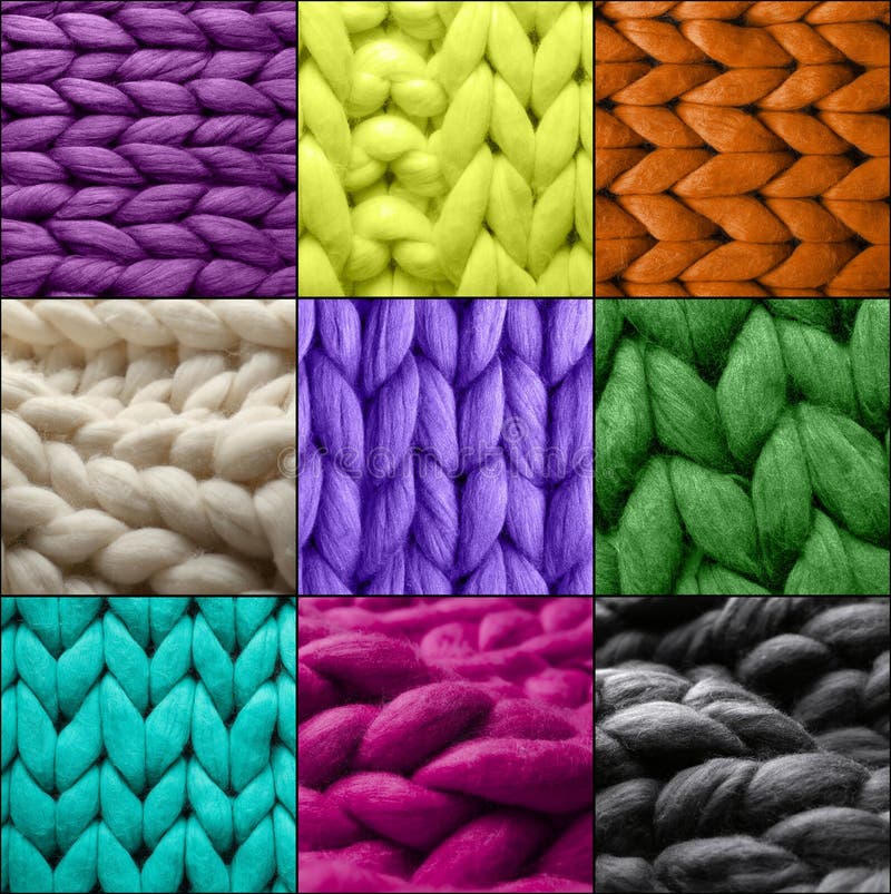 Wool Bun Samples Colored by Henna and Henna and Amalaki Mix Stock Photo ...