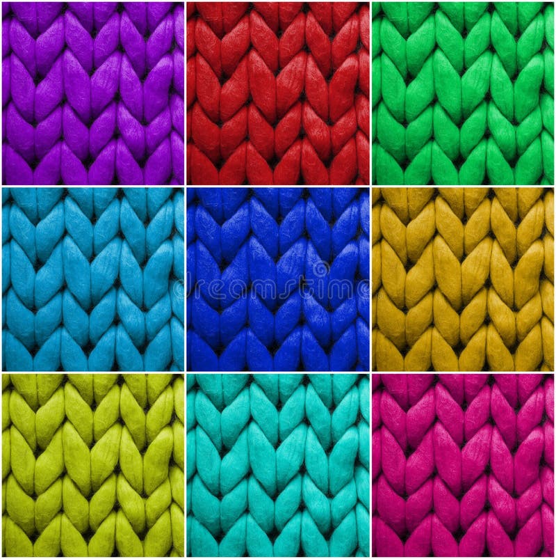 Wool Bun Samples Colored by Henna and Henna and Amalaki Mix Stock Photo ...