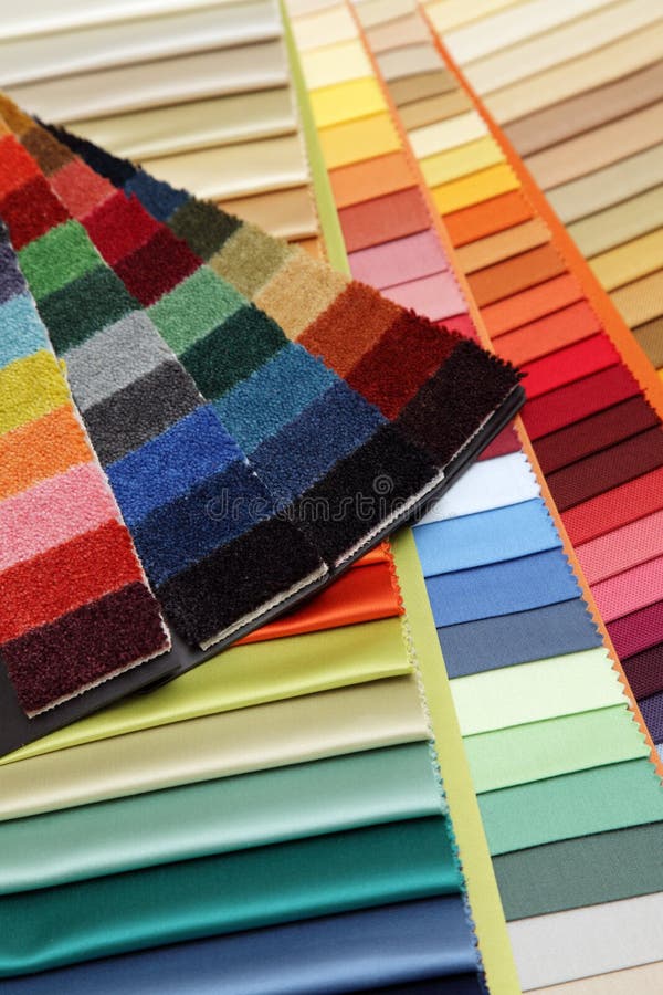 Samples of a fabric stock photo. Image of fabric, choice - 9858716