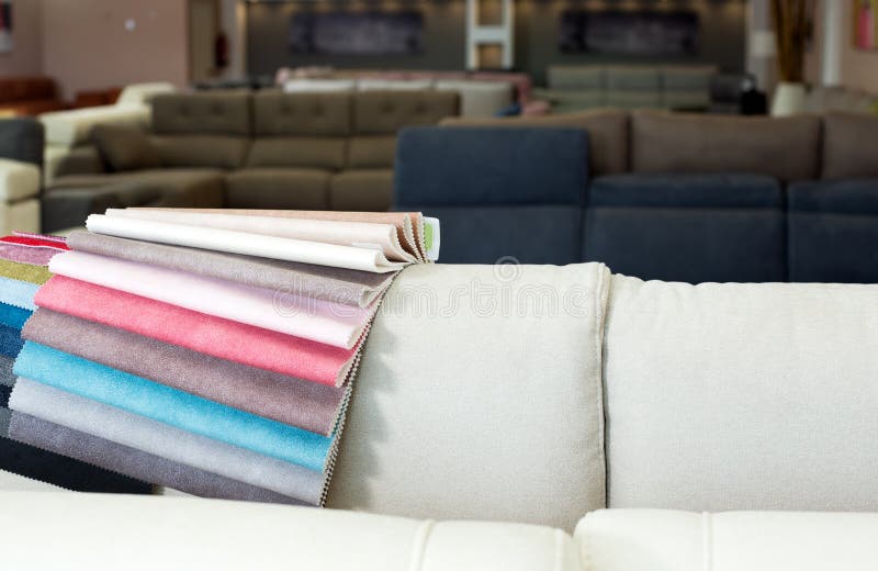 Samples of Material, Wood , on Concrete Table.Interior Design Se Stock ...