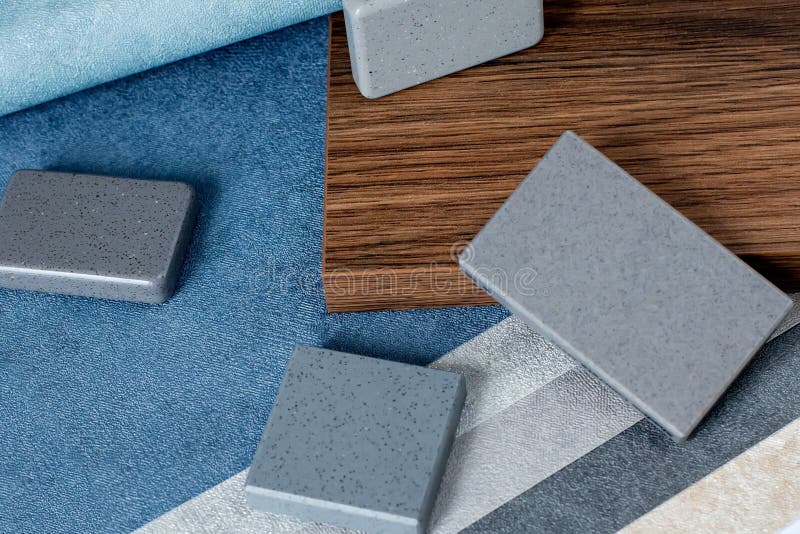 Samples of Materials for Interior Design. Fabric Wallpaper, Samples of ...