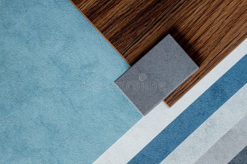 Samples of Materials for Interior Design. Fabric Wallpaper, Samples of ...