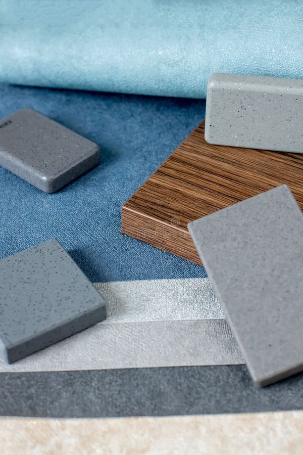 Samples of Materials for Interior Design. Fabric Wallpaper, Samples of ...