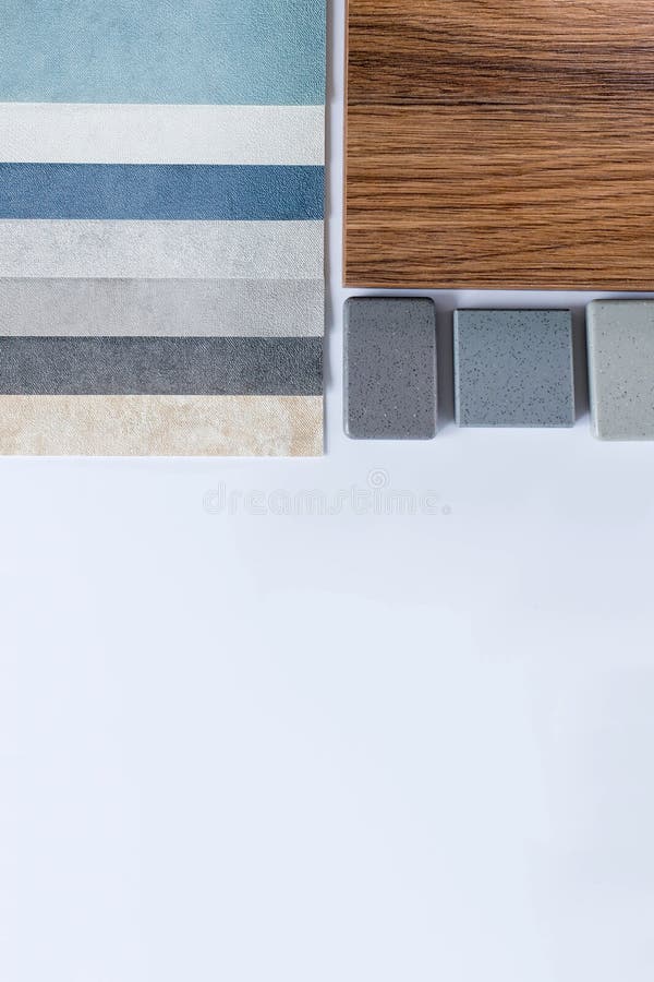 Samples of Materials for Interior Design. Fabric Wallpaper, Samples of ...