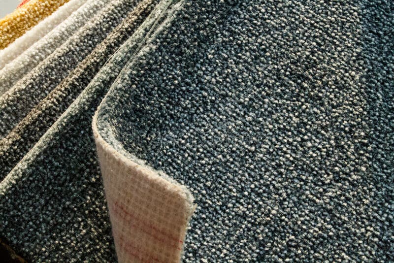 Samples of a Multi-colored Carpet Stock Image - Image of overlock, room ...