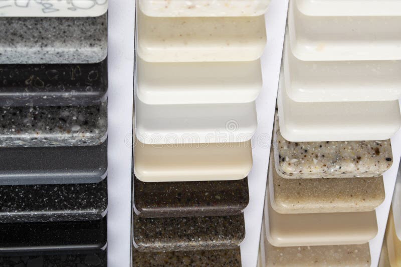 Samples of Natural Granite, Marble and Quartz Stone, Countertops. Model ...