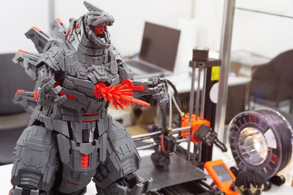 Samples of Products Made Using 3D Printing Technology in an Laboratory ...