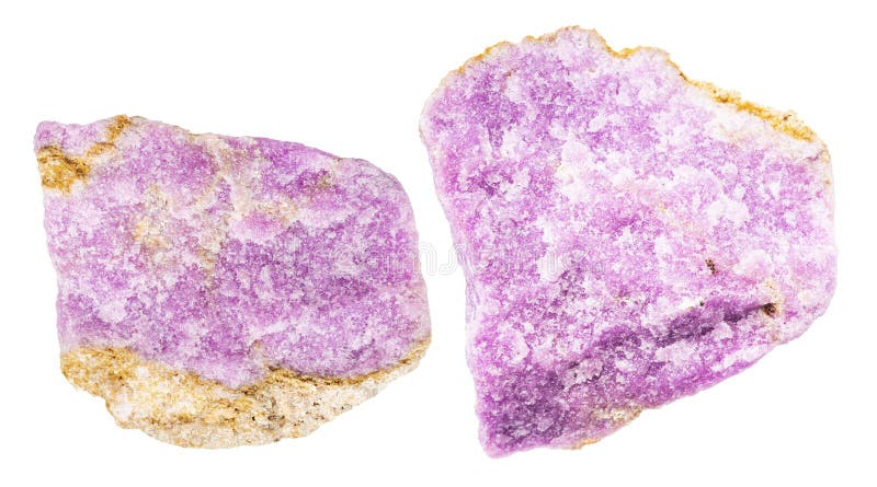 Samples of Raw Phosphosiderite Minerals Isolated Stock Photo - Image of ...