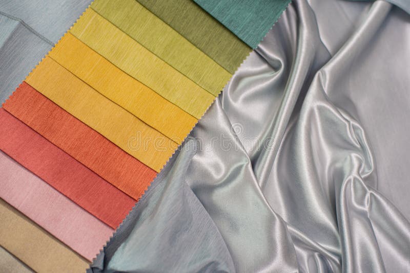 Samples of Soft Textured Fabric for Interior Decoration, Sewing ...