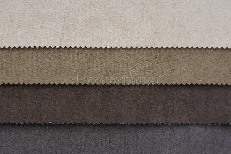 Samples of Suede for Sewing. Stock Photo - Image of clothing ...