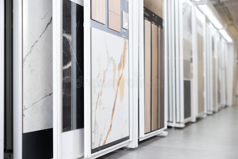 Samples Tiles Displayed Hardware Store Stock Photos - Free & Royalty ...