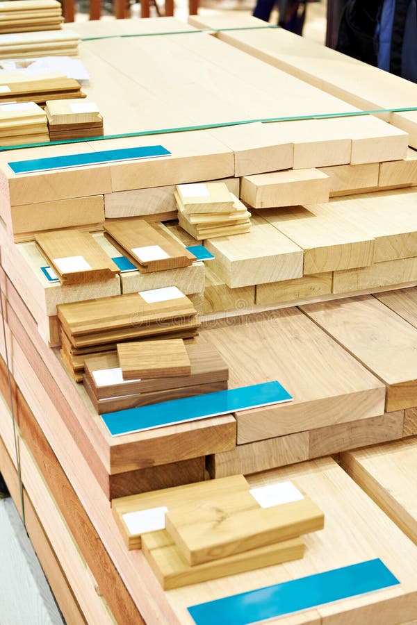 Samples of Wooden Boards in Shop Stock Photo - Image of wood, sample ...