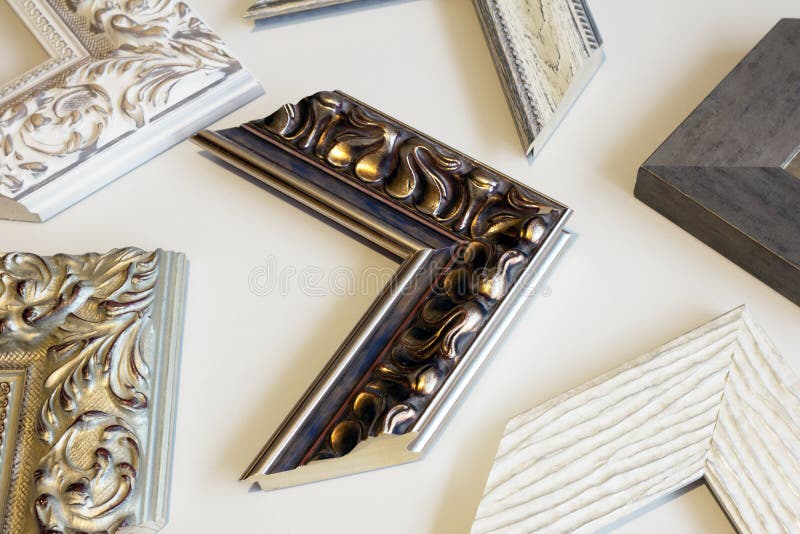 Picture frames background. stock photo. Image of decoration - 131067482