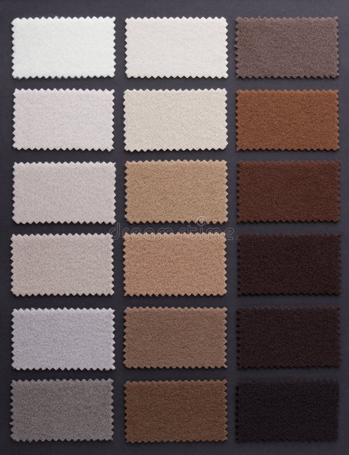 Wool Bun Samples Colored by Henna and Henna and Amalaki Mix Stock Photo ...