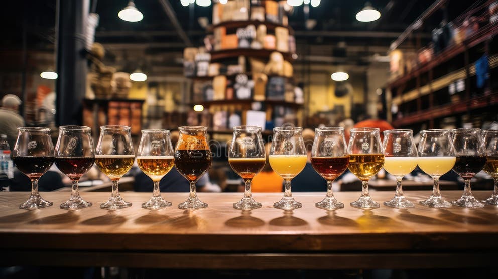 Sampling beer trophy stock illustration. Illustration of tasting ...