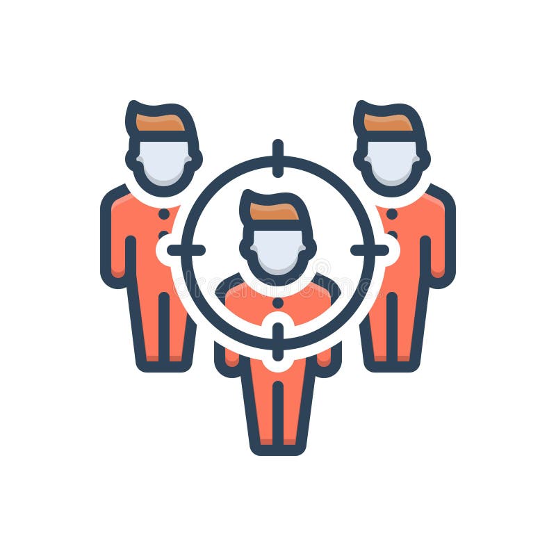 Color Illustration Icon for Sampling, Sample and Group Stock ...