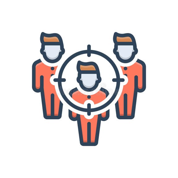 Color Illustration Icon for Sampling, Sample and Group Stock ...