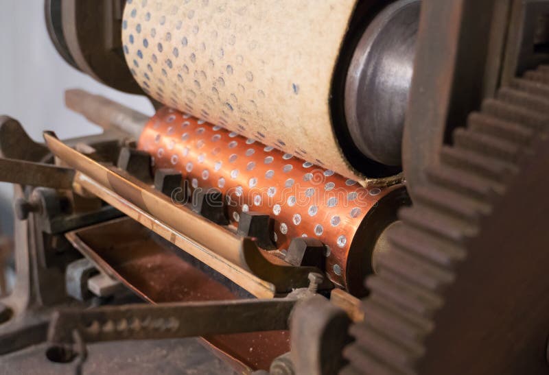 Sampling machine. stock image. Image of factory, commercial - 153381759