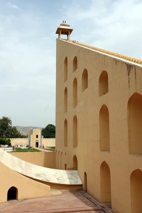 Samrat Yantra Dans Jantar Mantar, Jaipur Image stock - Image du indien ...