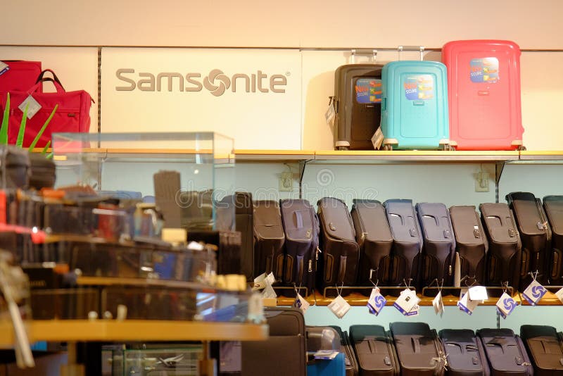 Samsonite Shop in Hong Kong Editorial Stock Image - Image of mall, hong ...
