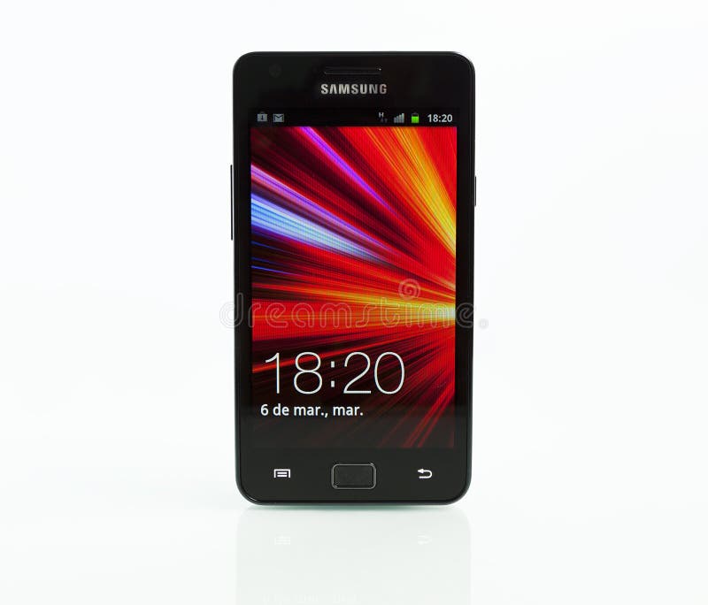 Samsung Galaxy 2 editorial photo. Image of samsung, symbol - 23763161