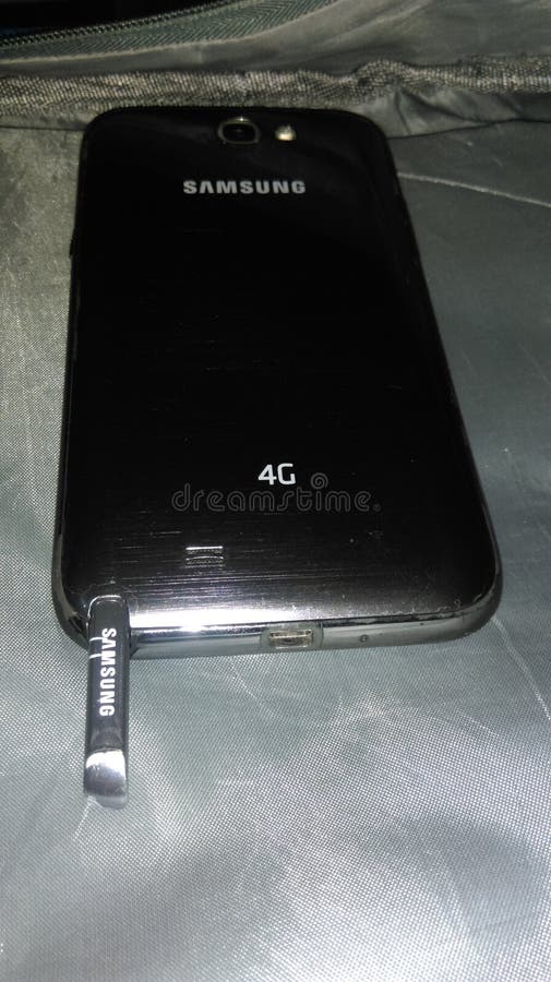 Samsung Galaxy Note 2 Back Side Editorial Stock Photo - Image of back ...