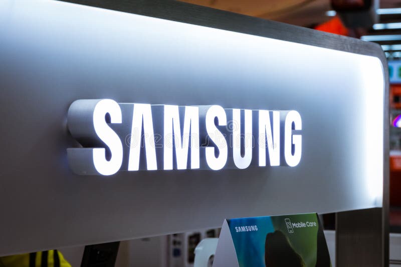 Samsung Logo Electronics Store Technology Display Exhibit October 27 ...
