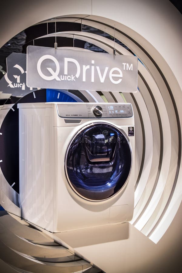 Samsung Q Drive Washing Machine at IFA 2019 Editorial Image - Image of ...
