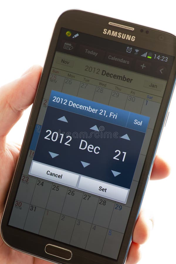 Samsung Smartphone GALAXY NOTE II Editorial Photo - Image of computer ...