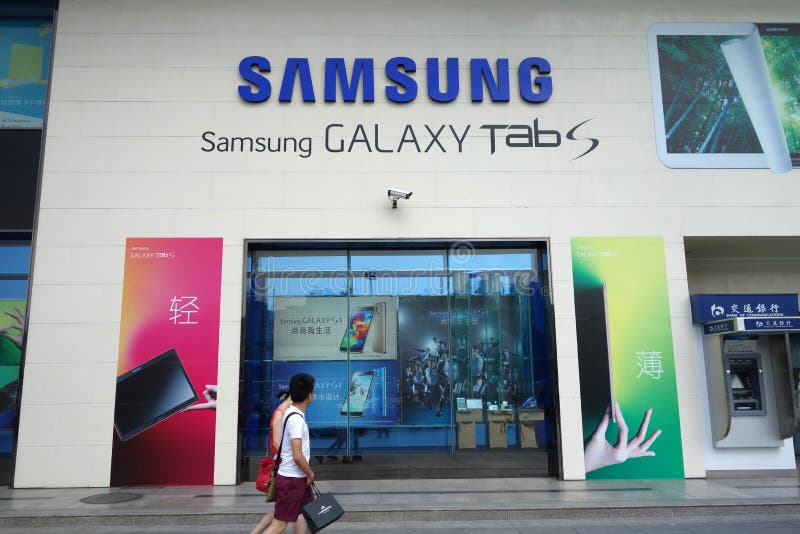 Samsung logo editorial image. Image of commercial, technology - 76975795