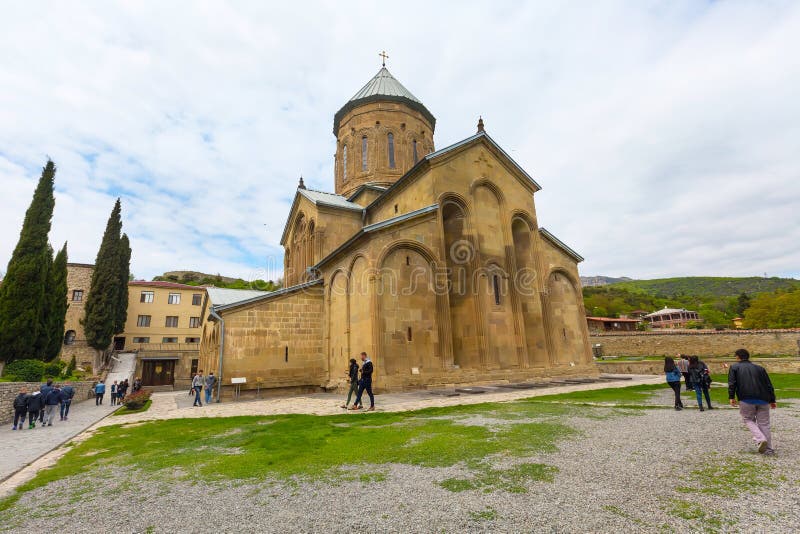Samtavro Monastery Church in Mtskheta, Georgia Editorial Stock Photo ...