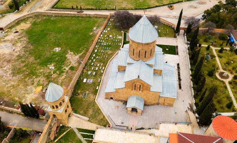 Samtavro Monastery of St. Nino in Mtskheta Stock Image - Image of ...
