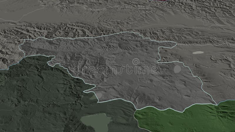 Samtskhe-Javakheti, Georgia - Outlined. Administrative Stock ...
