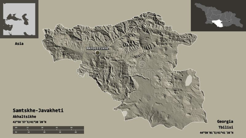 Samtskhe-Javakheti, Region of Georgia,. Previews. Administrative Stock ...