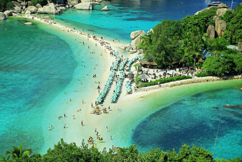 Samui Island in Thailand editorial stock photo. Image of beach - 93475603