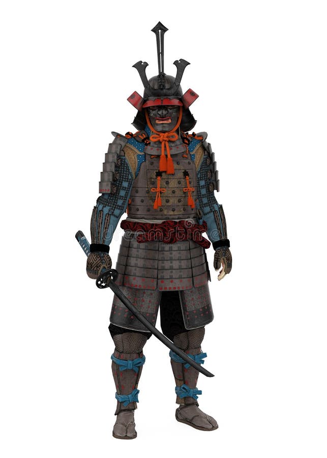 10+ Anime Samurai Armor Art PNG