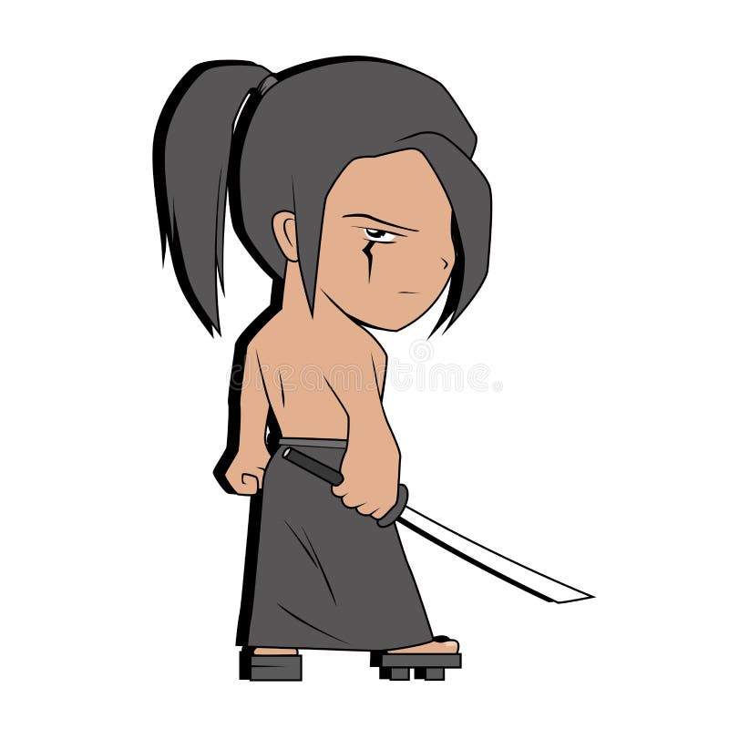 Boy Samurai Sword Stock Illustrations – 428 Boy Samurai Sword Stock ...