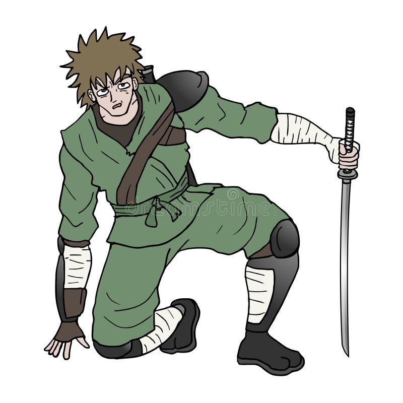 Ejemplo Cansado Del Guerrero Ilustración del Vector - Ilustración de ...