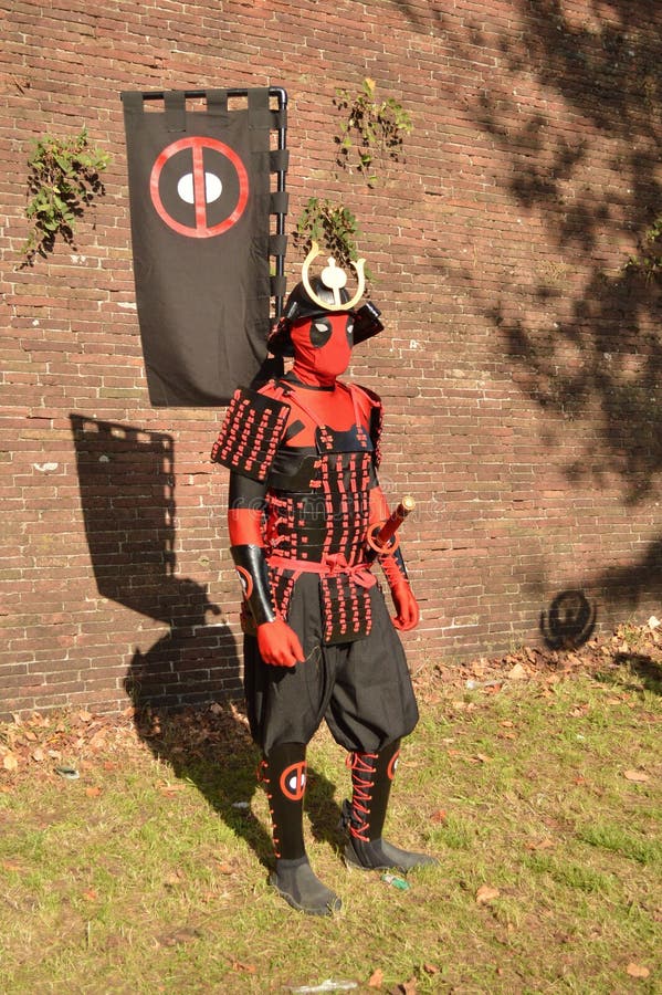 Samurai Deadpool at Lucca Comics and Games 2014 Editorial Photo - Image ...