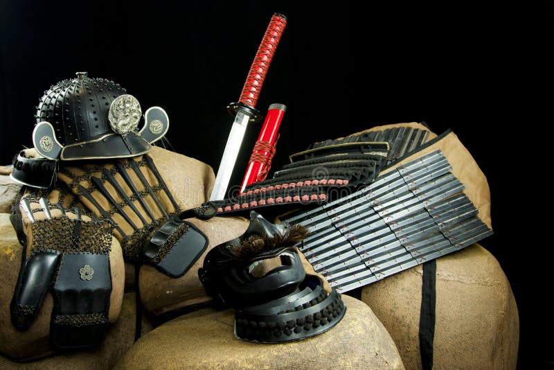Samurai Gear stock photo. Image of culture, katana, clothing - 24008398
