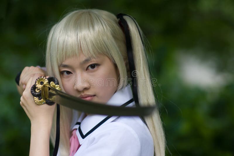 Traditional Samurai Hair Vintage Japanese Poster Samurai With Big