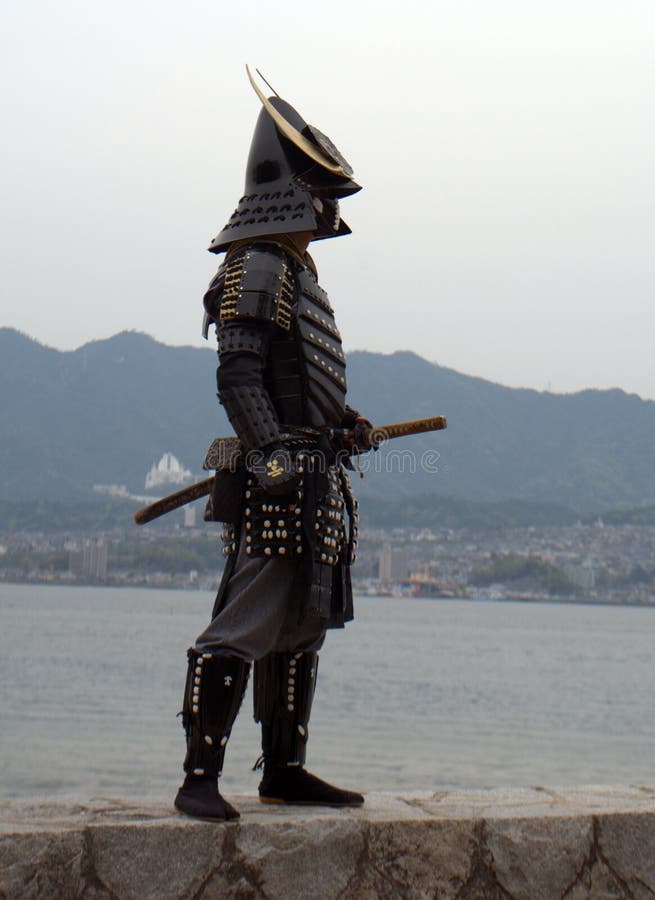 Samurai, Miyajima, Japan editorial photography. Image of japanese ...