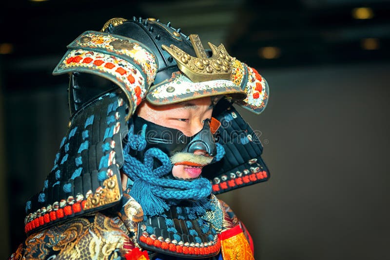 Ancient Samurai on Horseback, Dallas, Texas Editorial Photography ...